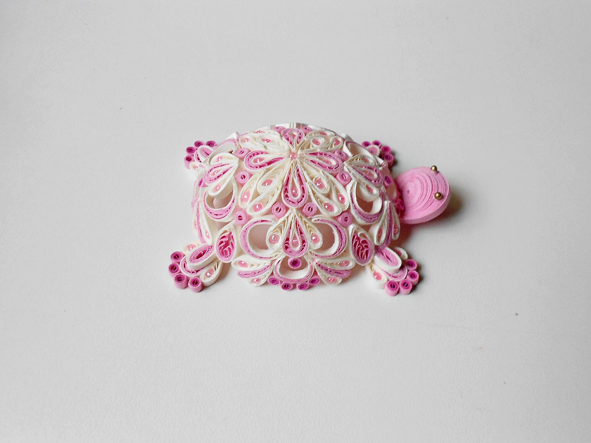 Paper Quilled 3D Turtlequilling Turtle Home Decor | Etsy