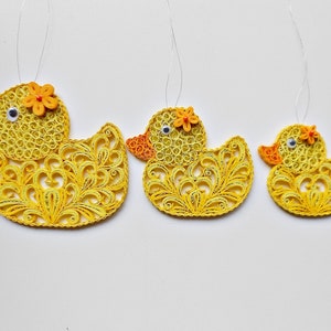 Quilling Duck Paper Duck Baby Girl Gift Baby Boy New Baby - Etsy