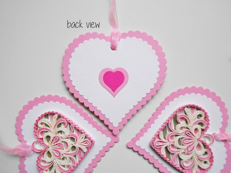 Paper Quilling Heart Valentine's Day Gift - Etsy