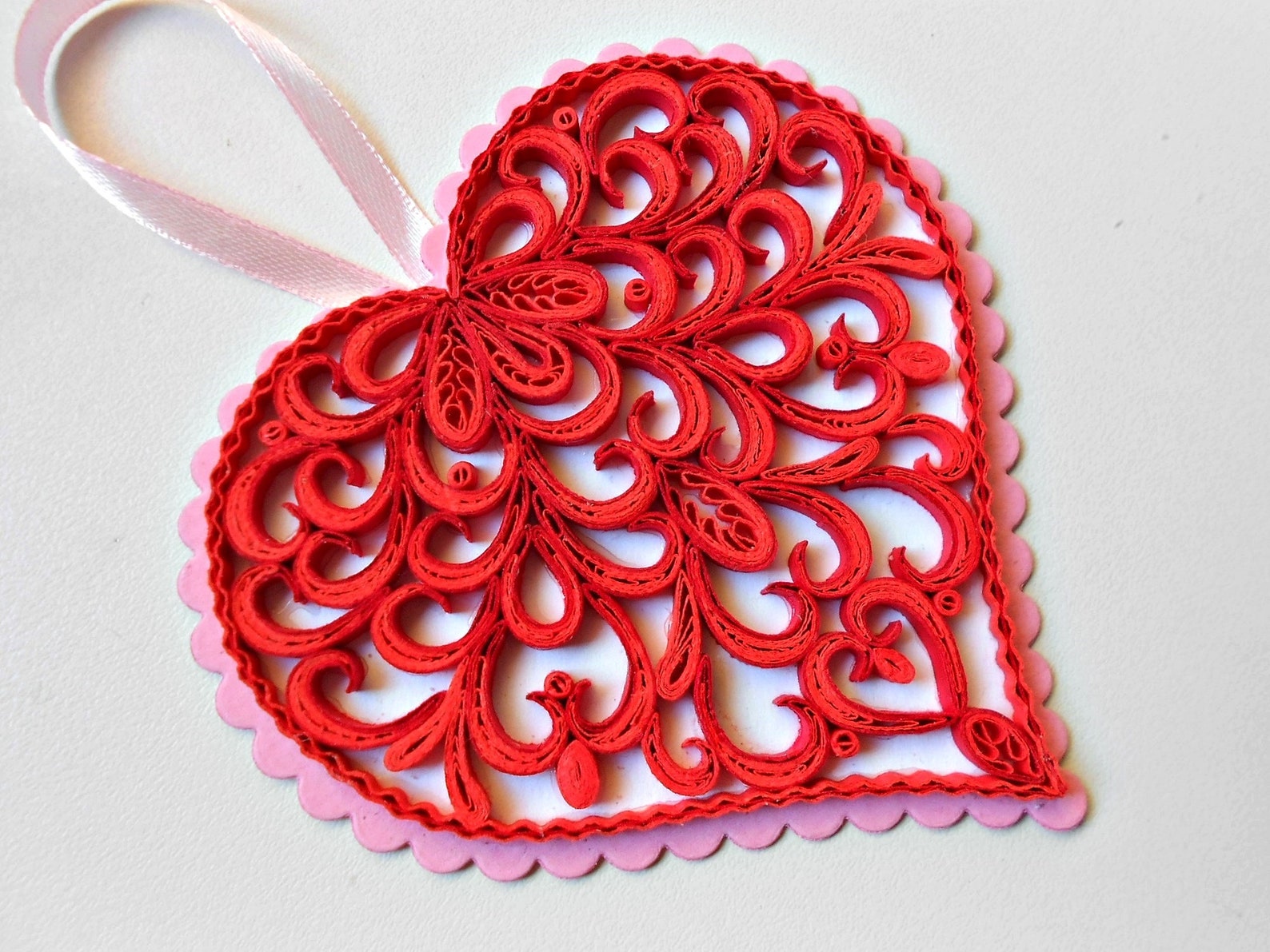 Paper Heart Quilling Heart Heart Decoration Gifts for Her - Etsy