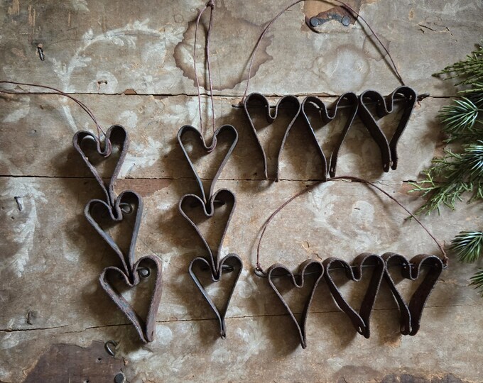 Choice Old Rusty Metal Heart Hanger - Etsy