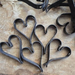 Old Metal Rusty Heart Pair Made to Order - Etsy