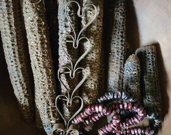 Choice Old Rusty Metal Heart Hanger - Etsy