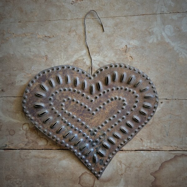 Metal Tin Heart - Etsy