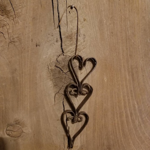 Old Metal Rusty Heart Pair Made to Order - Etsy