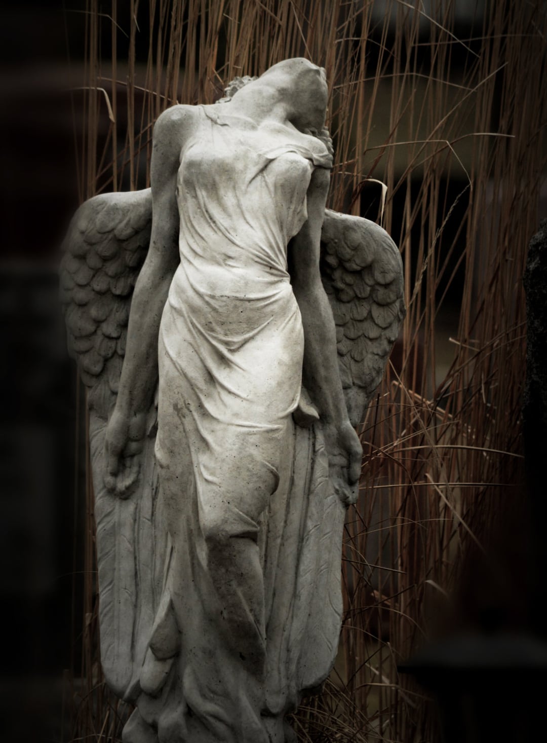 Desire; an Angel's Beauty in a Provocative Pose; Print of an Angel ...