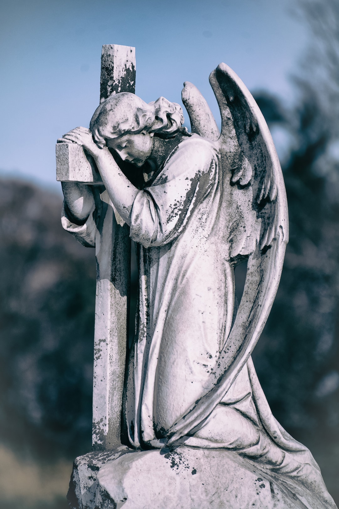 Angel Statue; Victorian Angel; Fine Art Photography; Memorial Art ...