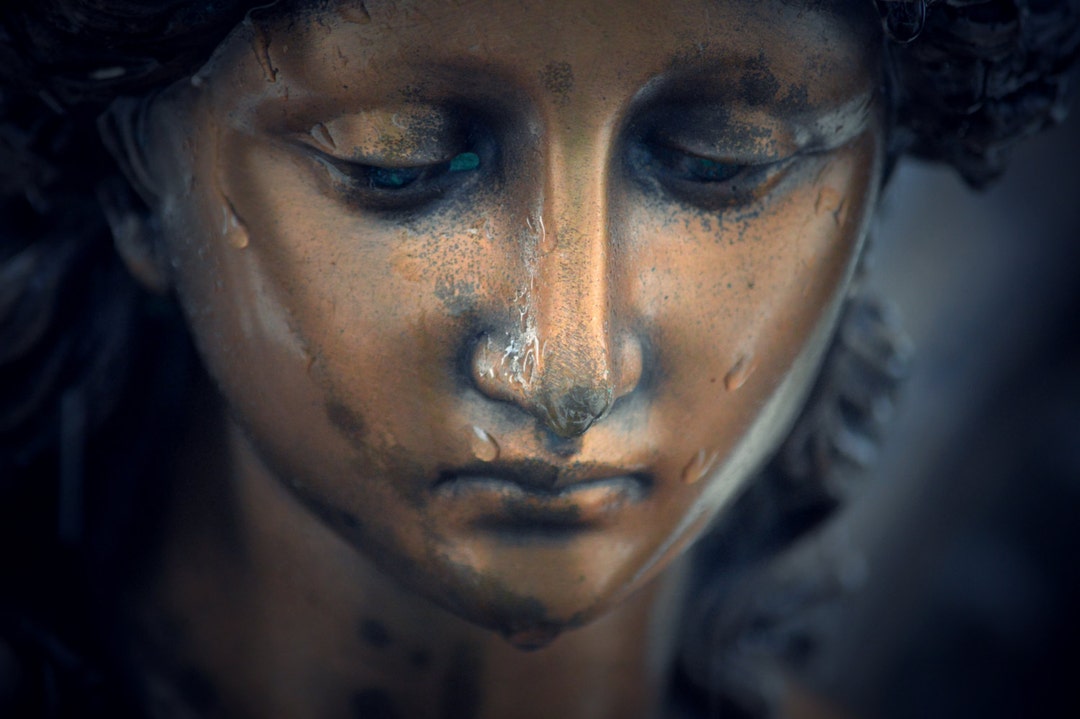 Blue Eyed Angel; Angel Statue; Angel in the Rain; Custom Orders ...