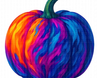 Bright Pumpkin Clip Art - Personal and Commercial Use - Artstudio54 - Etsy