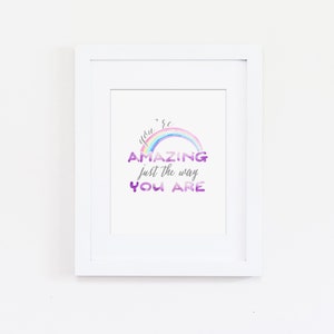 Growth Mindset Classroom Decor, Watercolor Classroom Decor Art Prints ...