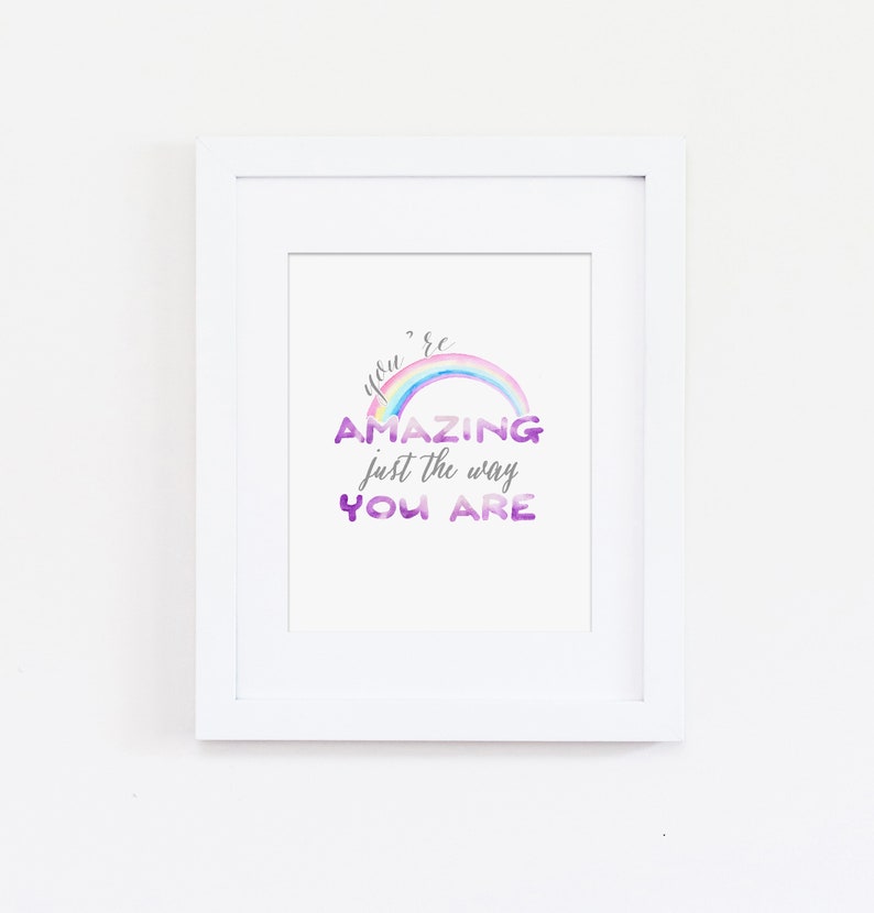 Growth Mindset Classroom Decor, Watercolor Classroom Decor Art Prints ...