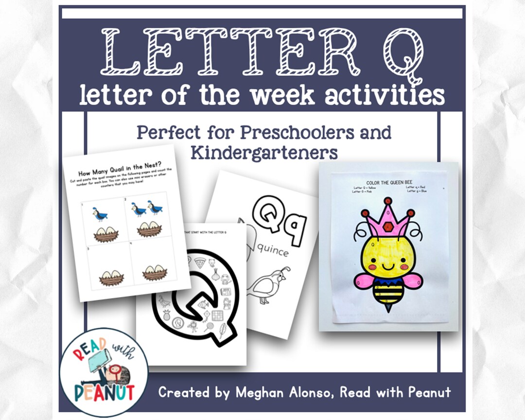 Preschool Letter of the Week Curriculum, Letter Q Activities and Crafts ...