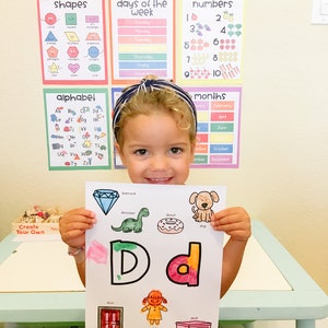 Letter of the Week Recognition, Letter D Activities, Alphabet Fun ...