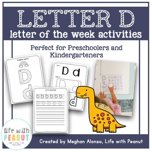 Letter of the Week Recognition, Letter D Activities, Alphabet Fun ...