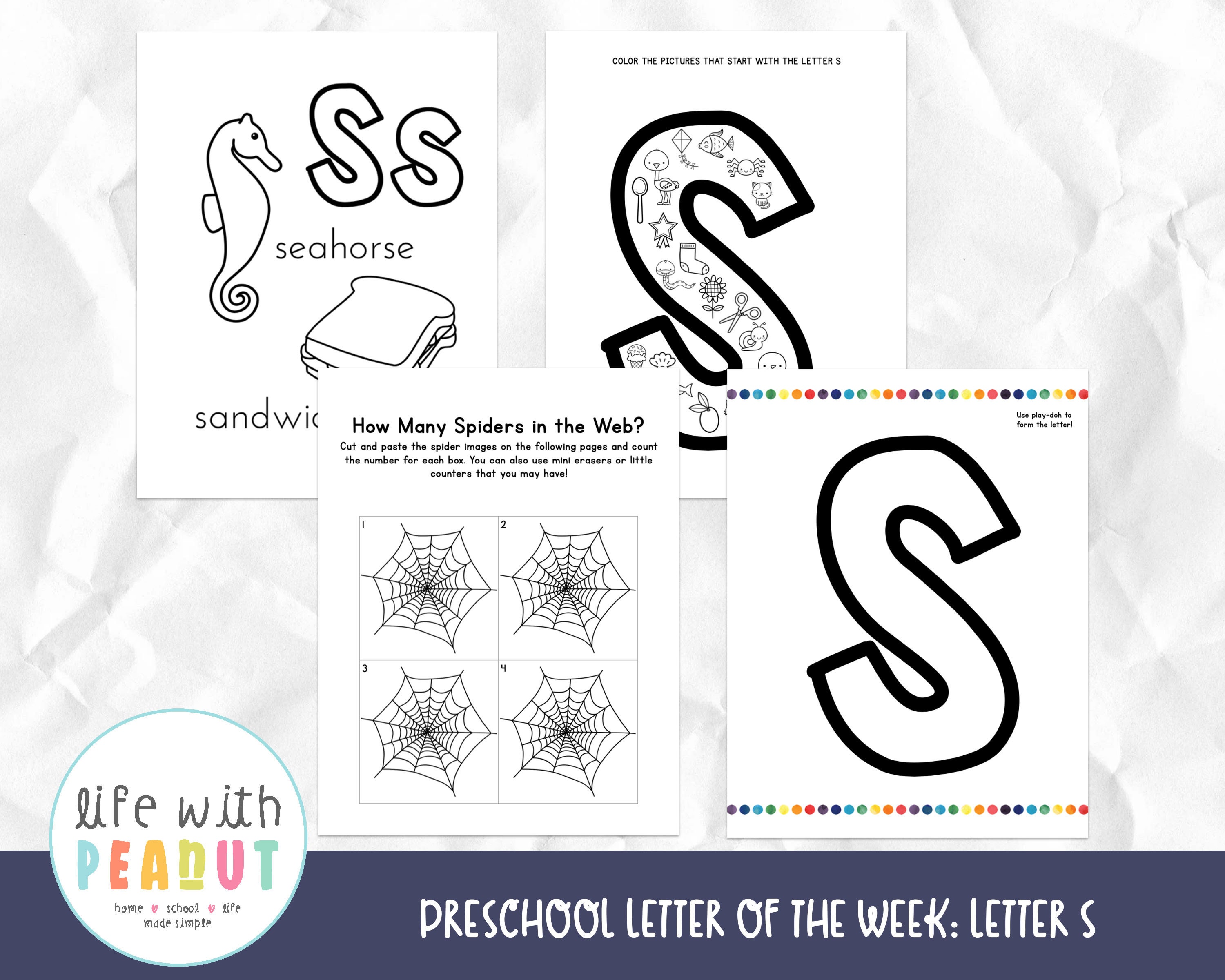Letter S Activities For Toddlers