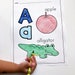 ABC Alphabet Coloring Pages, Preschool Activity, Kindergarten Activity ...