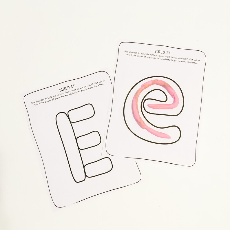 Letter of the Week Letter E Activities. Alphabet Fun Letter - Etsy