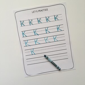 Preschool Letter of the Week Curriculum, Letter K Activities and Crafts ...