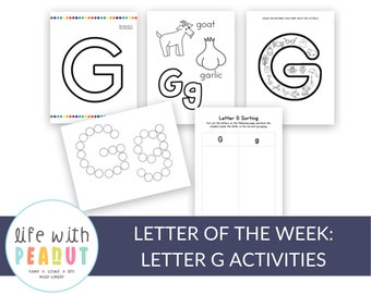 G Letter of the Week G is for Gumballs Preschool Tot School Alphabet ...