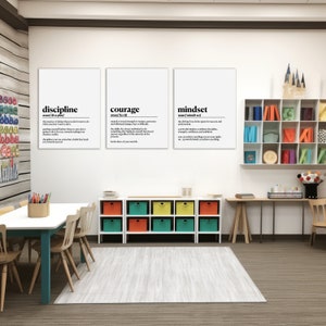 Growth Mindset Classroom Decor, Inspirational Wall Art, Prints for ...