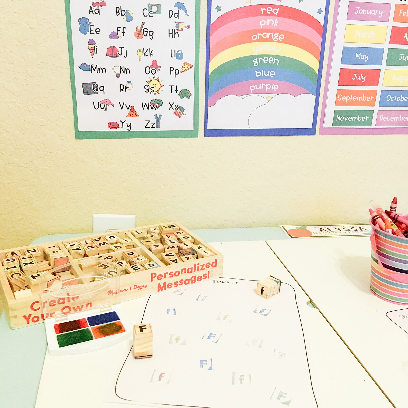 Letter of the Week Letter F Activities. Alphabet Fun Letter - Etsy