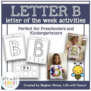 Letter B Activities, Letter of the Week Recognition, Alphabet Fun ...