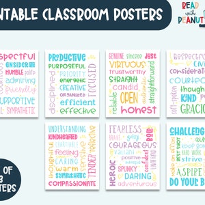 Growth Mindset Classroom Decor, Astrobright Classroom Wall Art, Prints ...