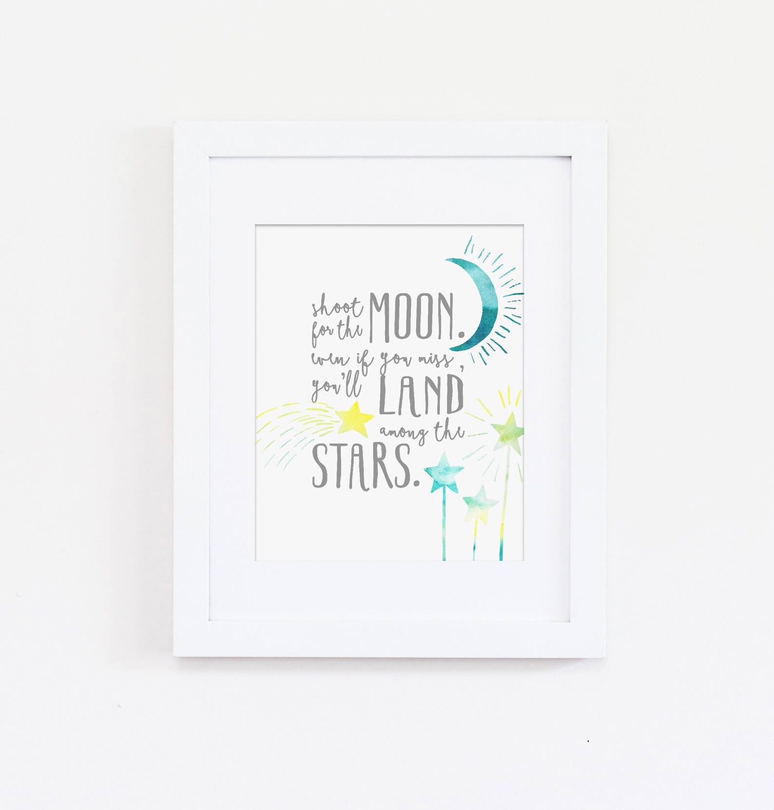 Growth Mindset Classroom Decor, Watercolor Classroom Decor Art Prints ...