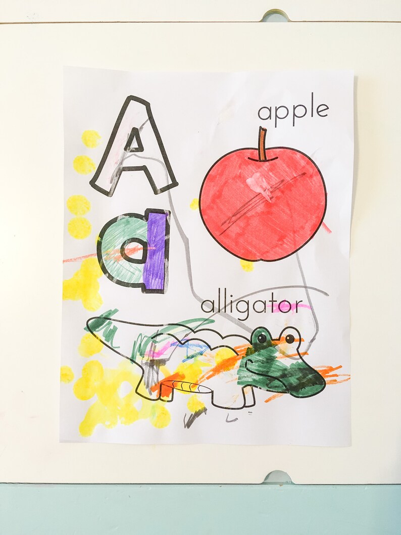 Letter of the Week Preschool Curriculum Alphabet Activities | Etsy