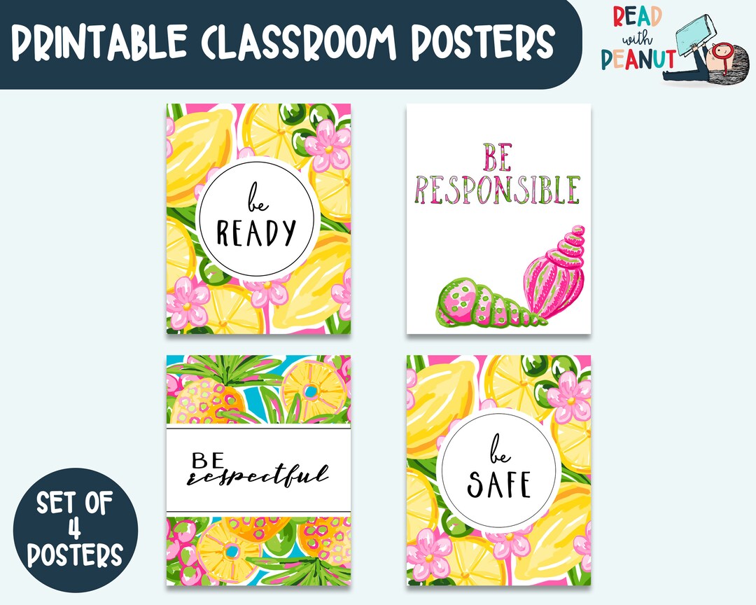 Growth Mindset Classroom Decor, Tropical Classroom Decor, Tropical ...