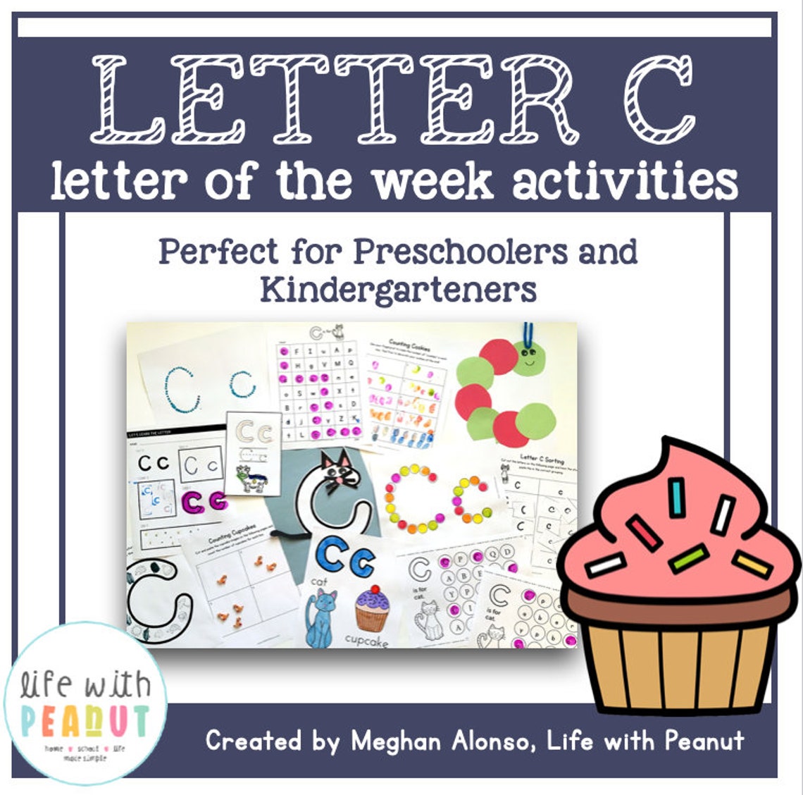 Letter of the Week Recognition Letter C Activities Alphabet | Etsy