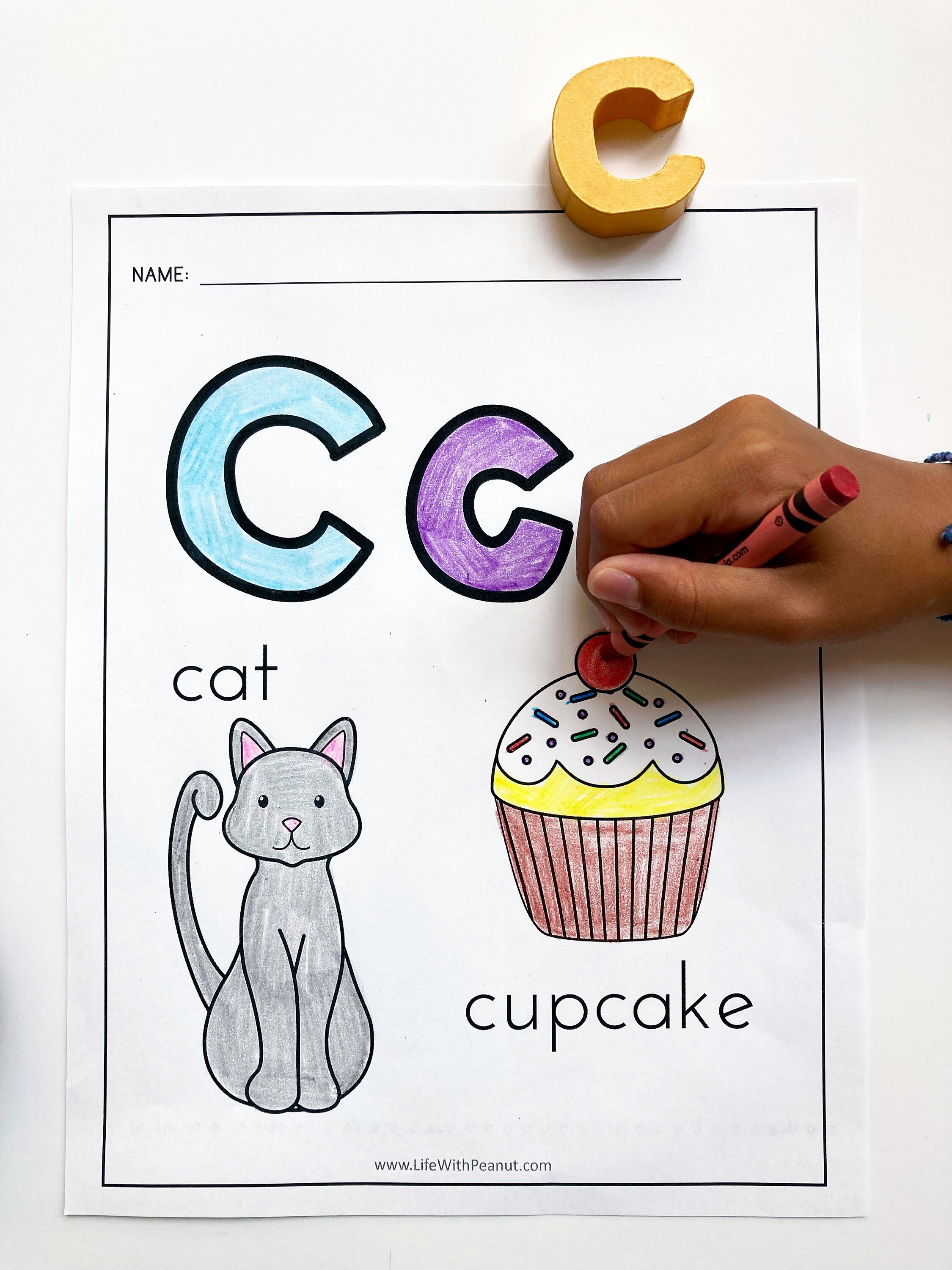 ABC Alphabet Coloring Pages, Preschool Activity, Kindergarten Activity ...