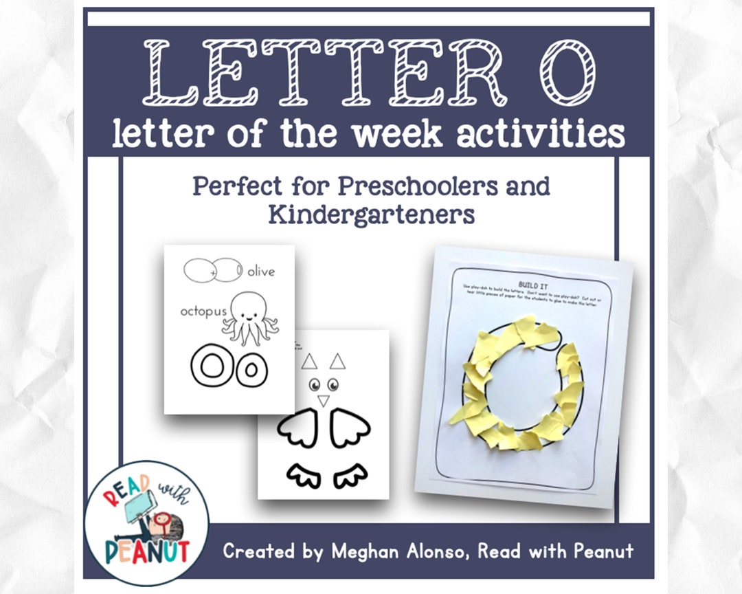 Preschool Letter of the Week Curriculum, Letter O Activities and Crafts ...