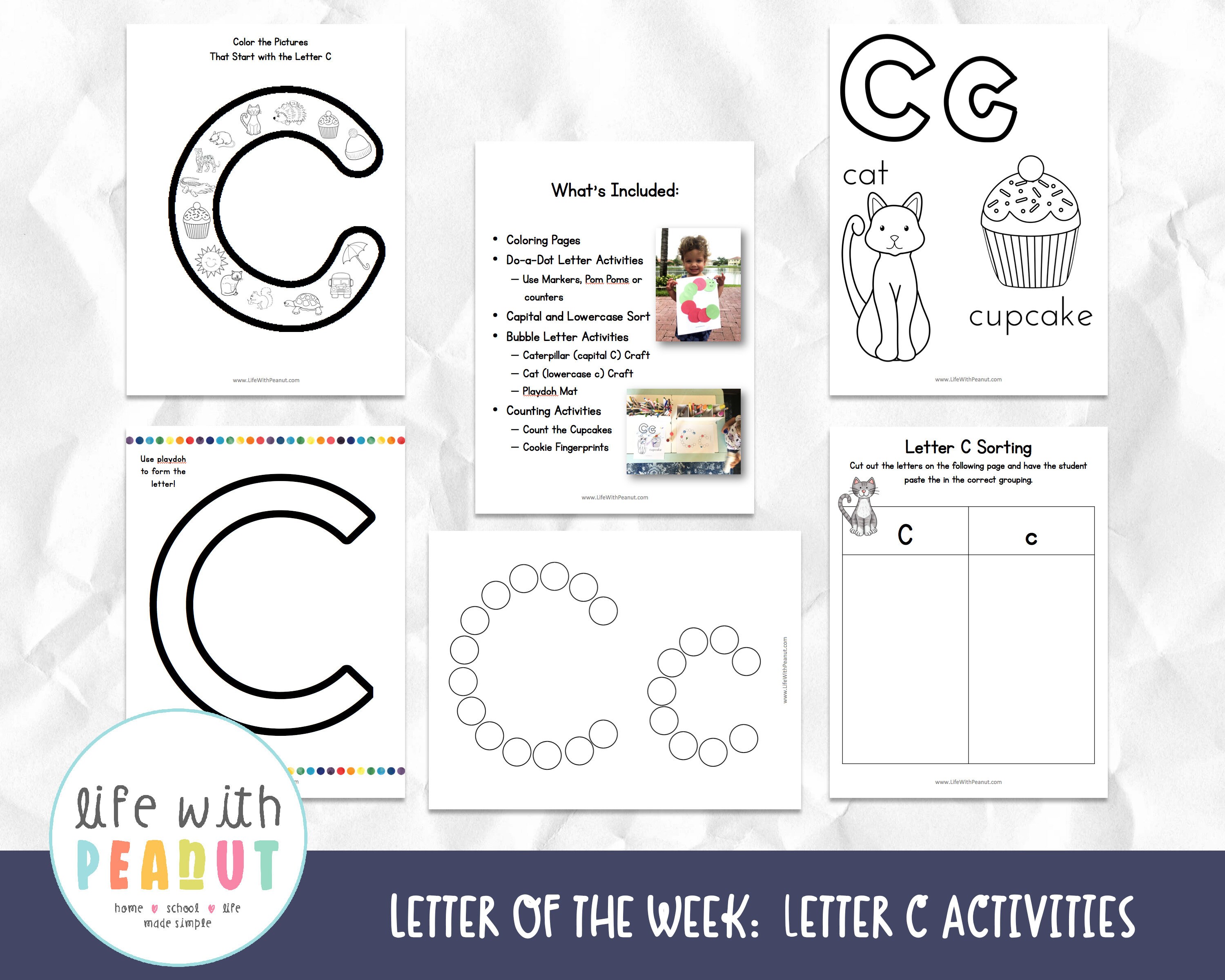 Letter of the Week Recognition, Letter C Activities, Alphabet Fun ...