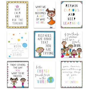 Classroom Decor, Classroom Wall Art, Back to School Art, Playroom Art ...