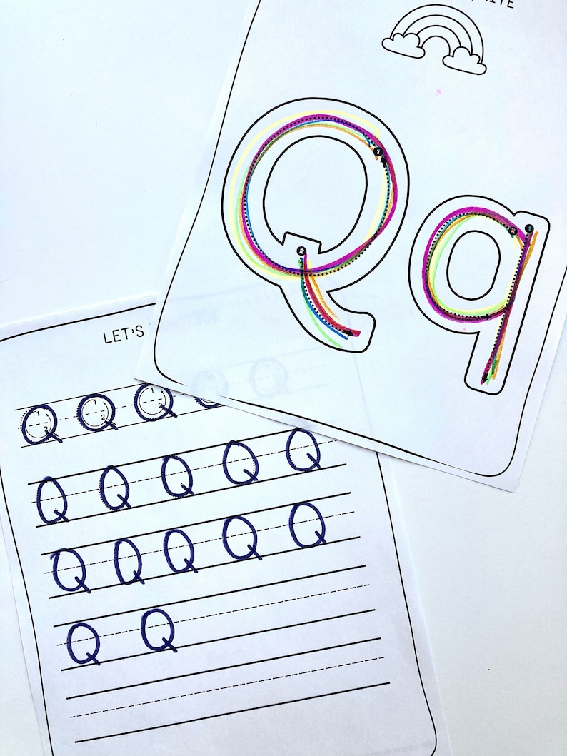 Preschool Letter of the Week Curriculum, Letter Q Activities and Crafts ...