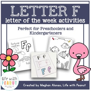 Letter of the Week, Letter F Activities. Alphabet Fun, Letter Crafts ...