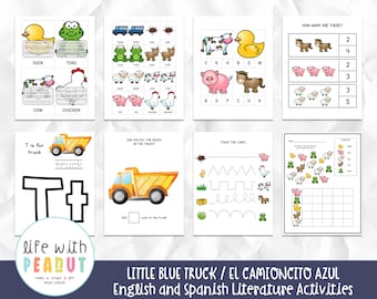 Farm Animals Kindergarten Special Education Autism Cut and - Etsy