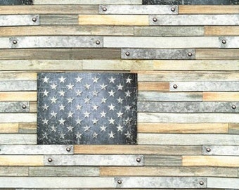 Barn quilt flag | Etsy