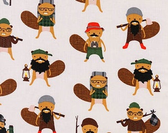 Beavers Fabric | Etsy