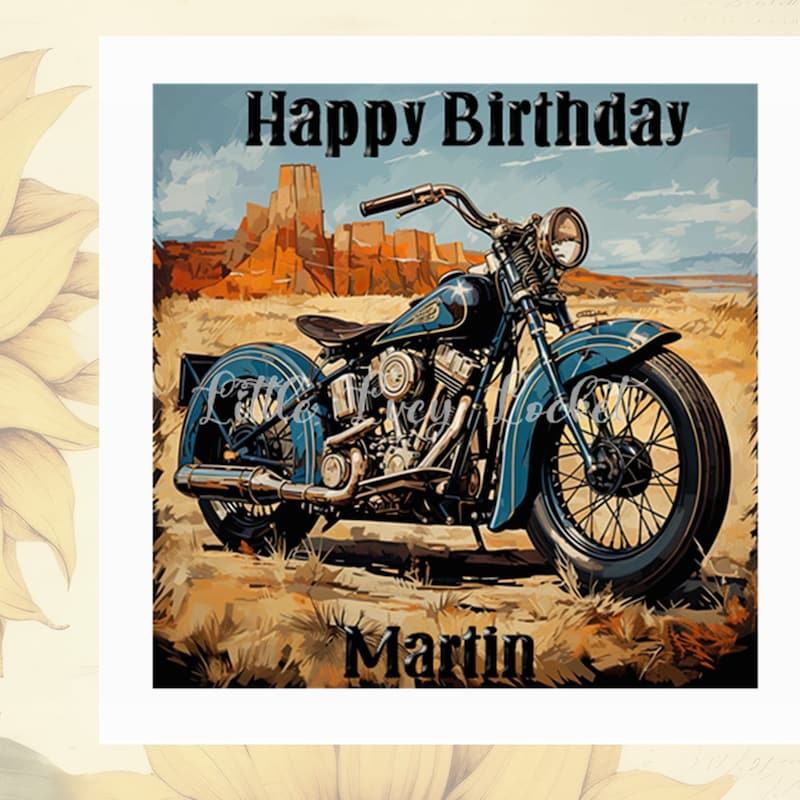Motorcycle Cards - Etsy