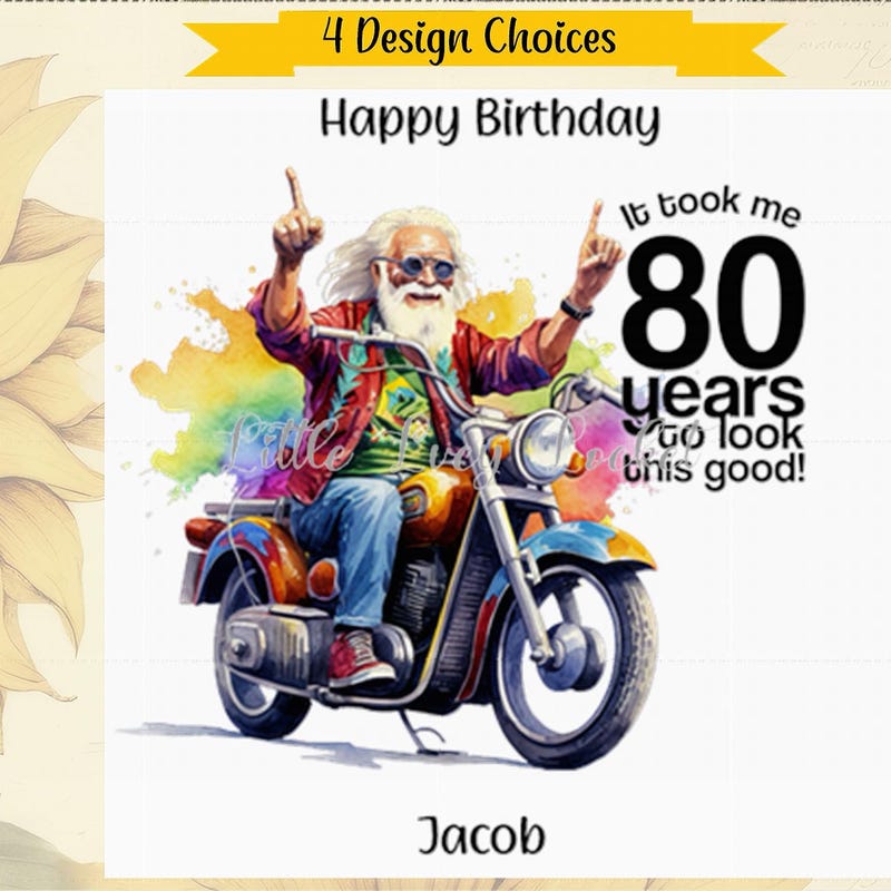 80th Birthday Man - Etsy