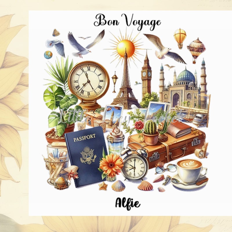 Bon Voyage - Etsy