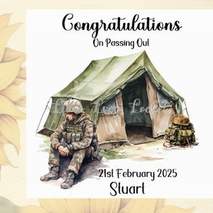 Congratulations Card: 4 Design Choices, Passing Out Parade, Celebration ...