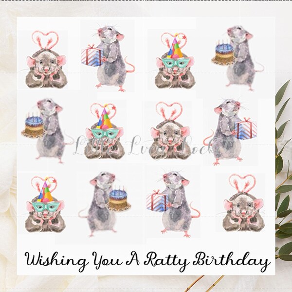 Rat Card - Etsy