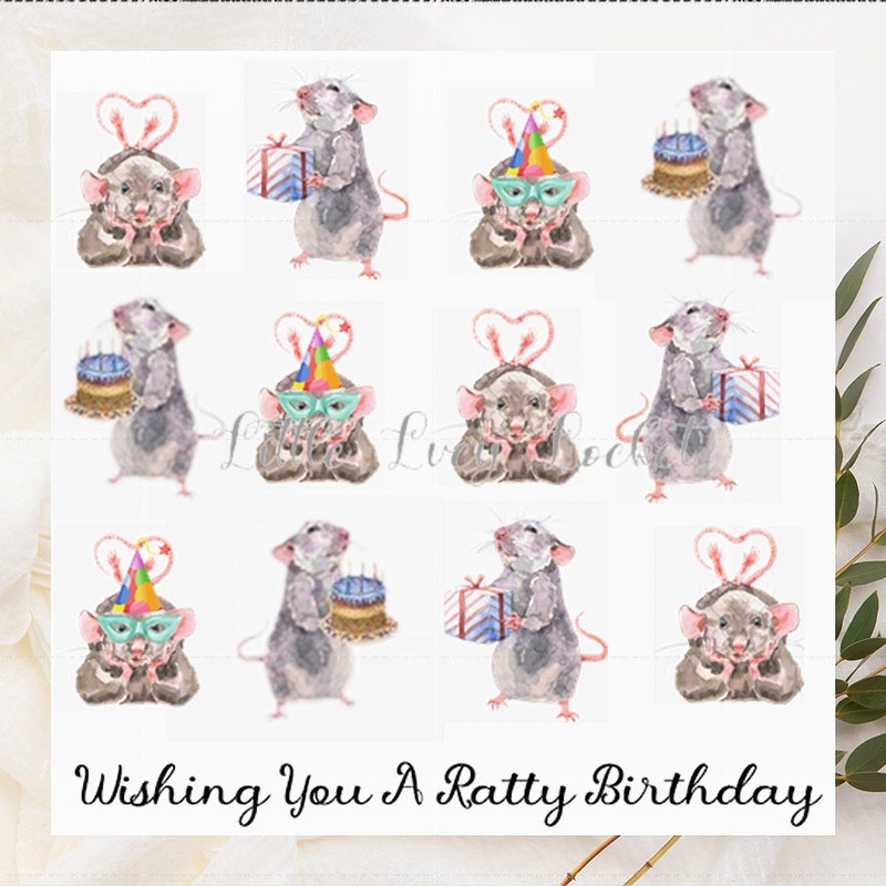 Rat Card - Etsy