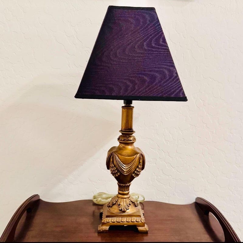 Gold Unusual Office Lamp - Etsy
