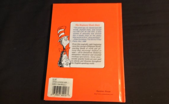 Green Eggs And Ham Back Book Cover