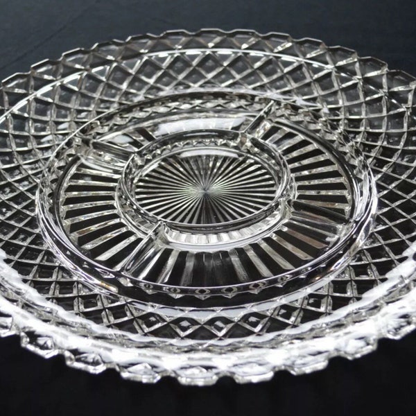 Waterford Waffle Depression Glass - Etsy