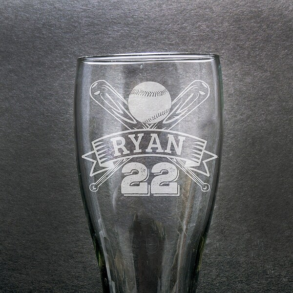 Baseball Wine Glass - Etsy
